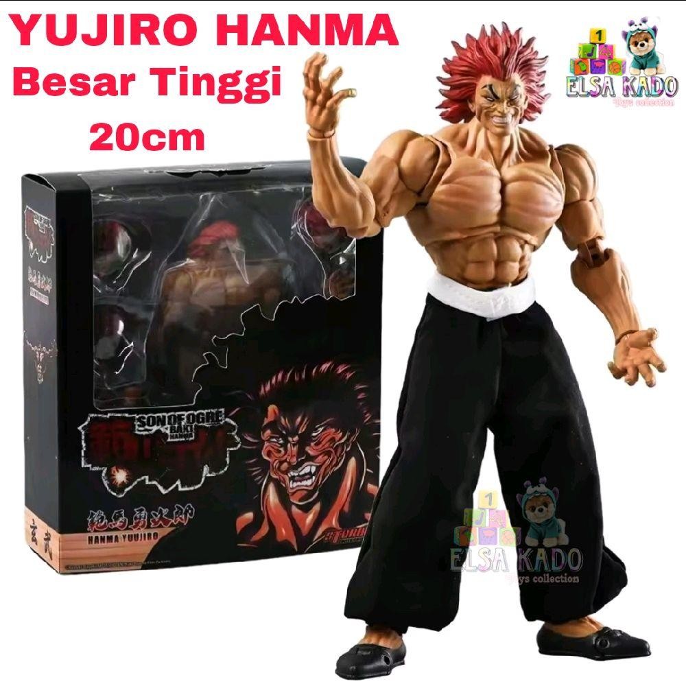 Jual Action Figure Yujiro Hanma 20cm Besar Anime Baki Hanma Storm ...