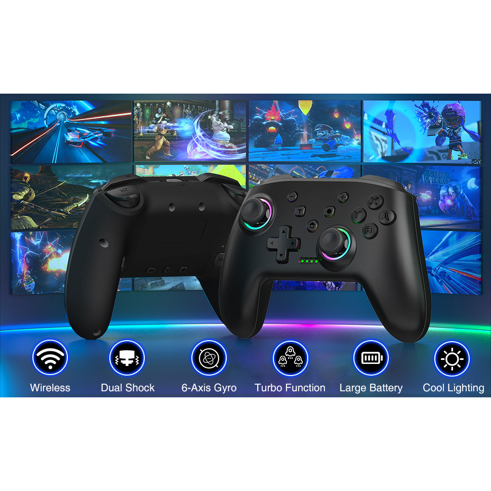 Jual Switch Controller Wireless Controller for Nintendo Switch OLED/Switch Lite/Android/IOS/PC ...