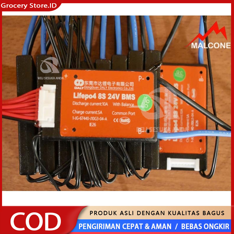 Jual WATERPROOF Daly Bms Lpo4 BMS Baterai Lithium Iron Phospate Lifepo4 4S 12V DALY 200Ah/ BMS ...