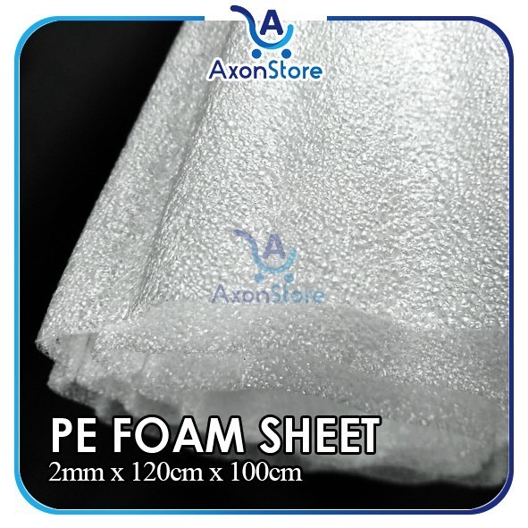 Jual GROSIR PE Foam Sheet 2mm x 120cm x 1m Polyfoam Meteran Busa ...