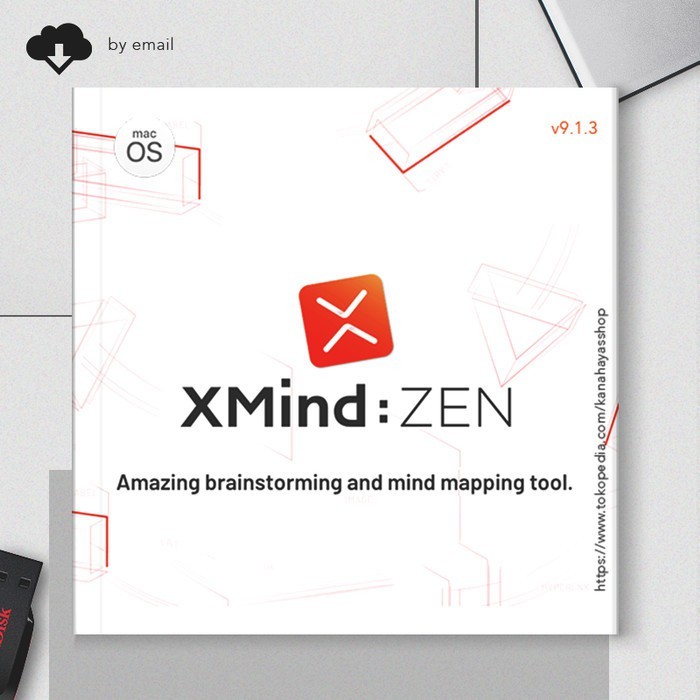 Jual TERLARIS PROMO - XMind ZEN 9 Pro - Aplikasi Presentasi + Brainstorming + Mind Mapping For ...
