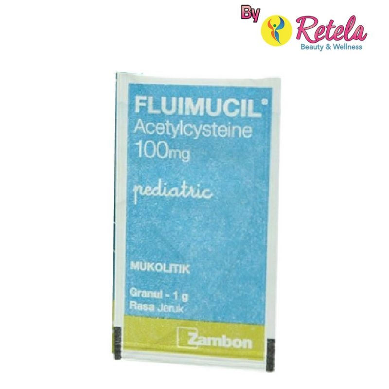 Jual FLUIMUCIL PAED 100MG GRN 1 SACHET | Shopee Indonesia