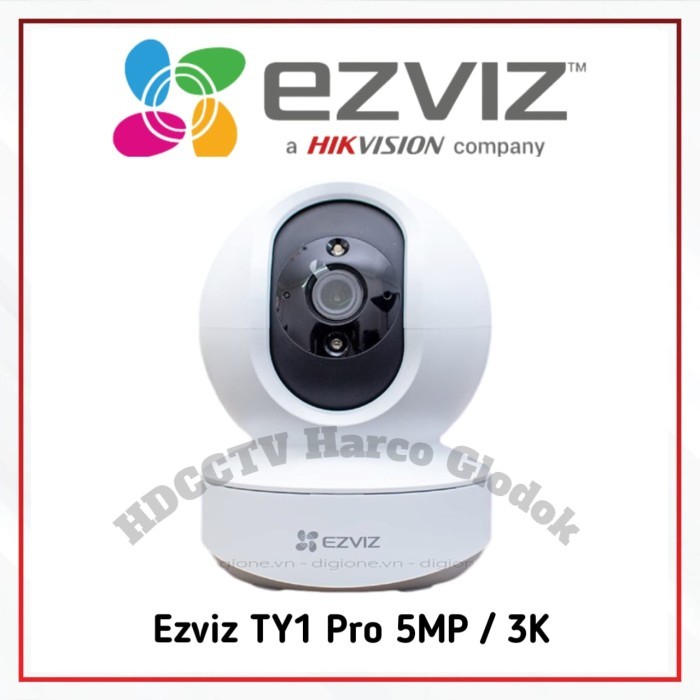 Jual Ezviz 5MP TY1 Pro 3K Smart Home Wifi Camera Wireless Smart Color ...
