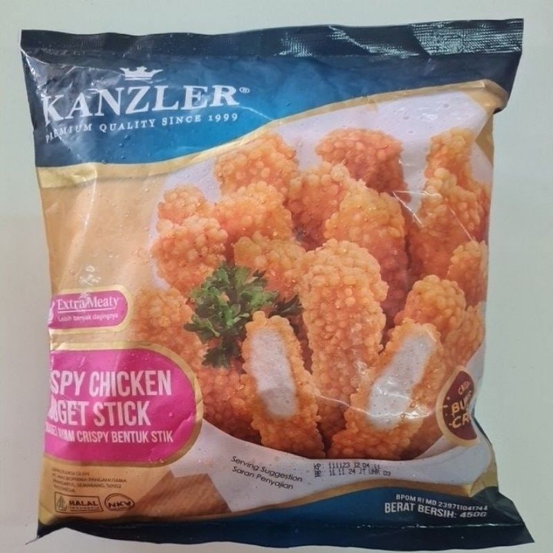 Jual Kanzler Nugget Crispy Chicken Nugget Stick 450gram | Shopee Indonesia