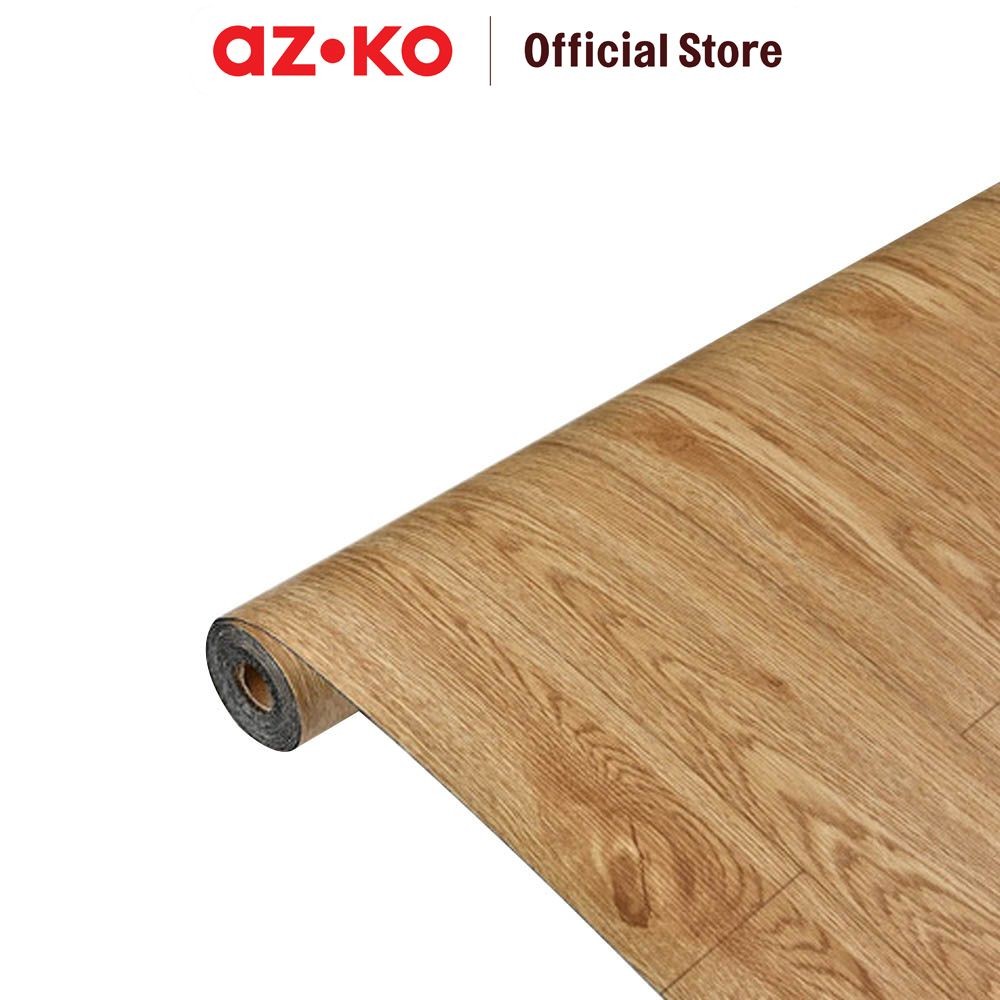 Jual AZKO Krisfloor 60x300x0.15 cm Pelapis Lantai Pvc - Cokelat Maple ...