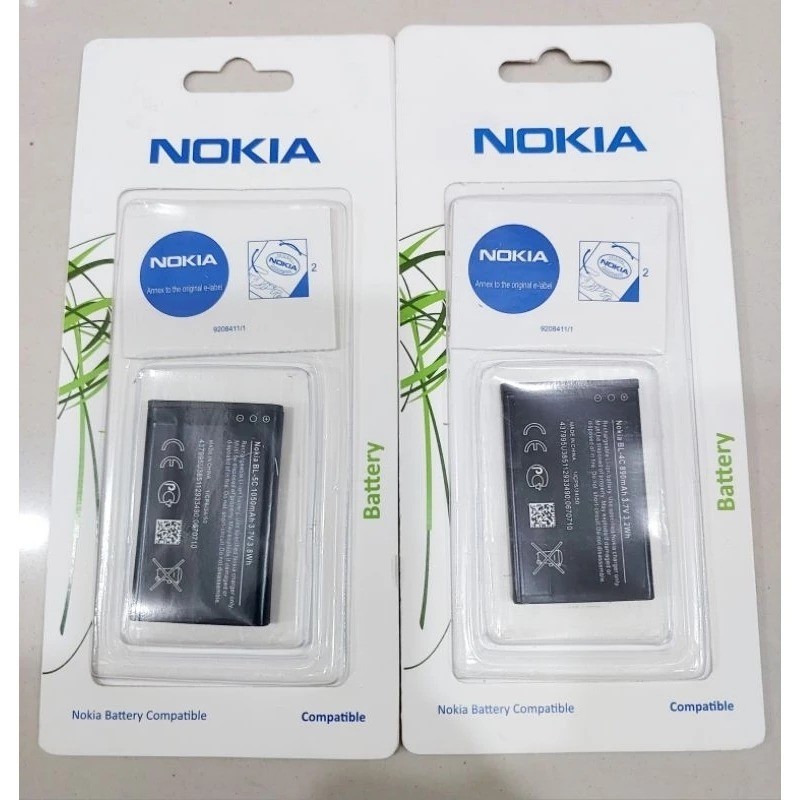 Jual (Takin) Baterai Battere Batre Nokia BL-4C BL-5C 1020 MAH 950 MAH | Shopee Indonesia