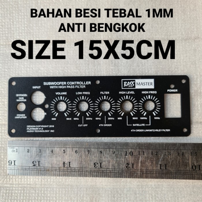 Jual JN99 papan panel speaker aktif aktive active knop potensio power ...