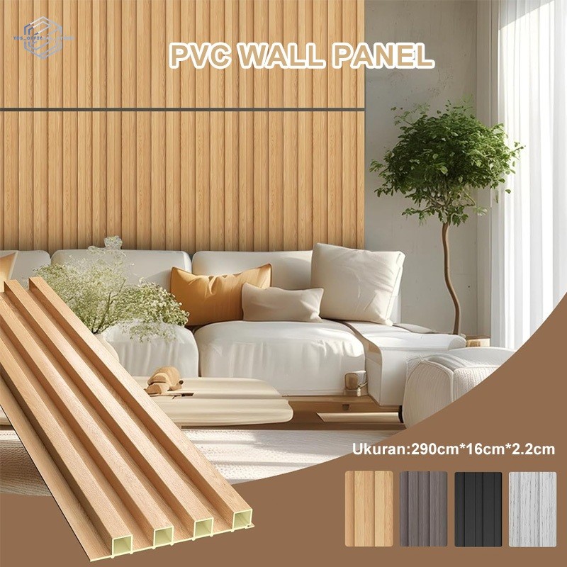 Jual ZN56RD Wall Panel Dekorasi Dinding /2.9 Meter Wallpanel PVC ...