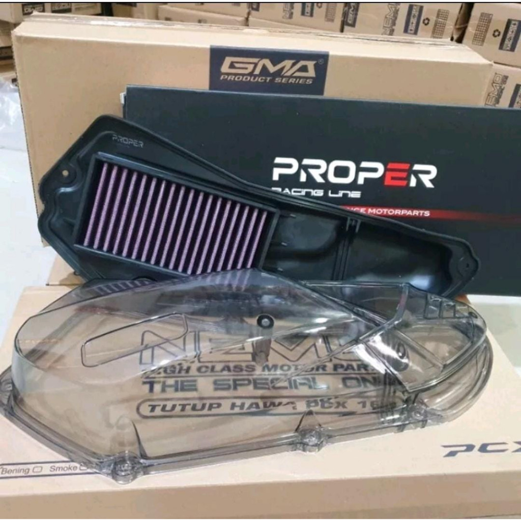 Jual Hybrid Air Filter Honda PCX 160 Vario 160 ADV 160 + Cover Hawa ...