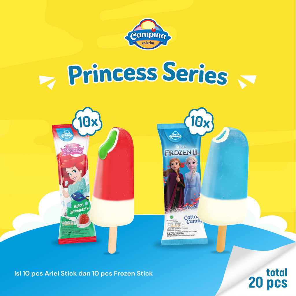 Jual Campina Princess Series - Es Krim | Shopee Indonesia