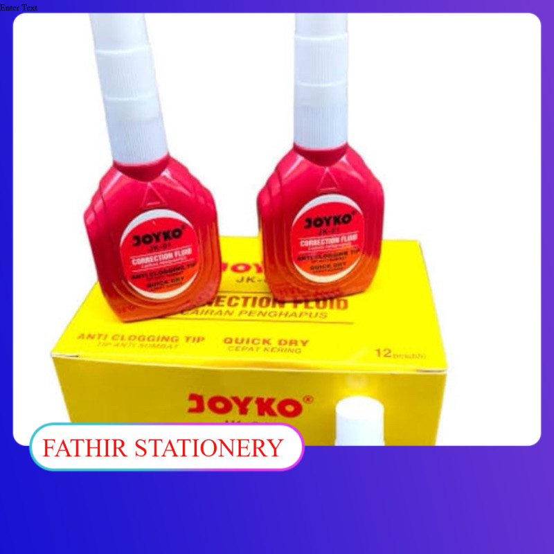 Jual Tipe Ex Cair JOYKO JK-01 — 12PCS / 1 PACK | Shopee Indonesia