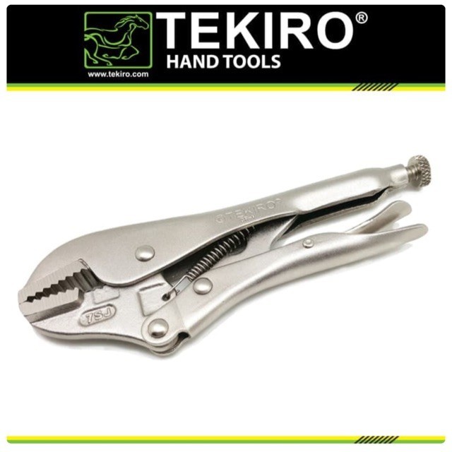 Jual TANG BUAYA LURUS TEKIRO TANG STEL JEPIT VICE GRIP | Shopee Indonesia