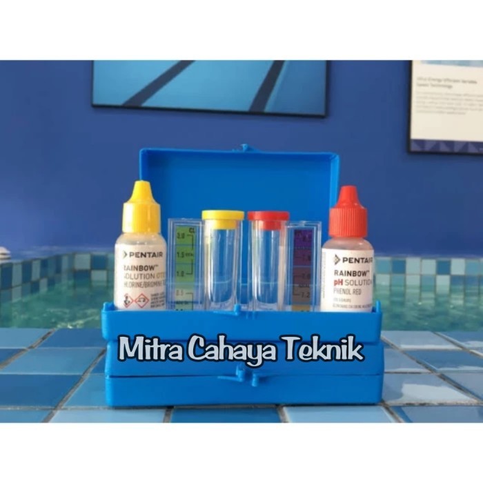 Jual Test Kit Pentair 2 in 1 Rainbow Water Test Kit Kolam Renang ...