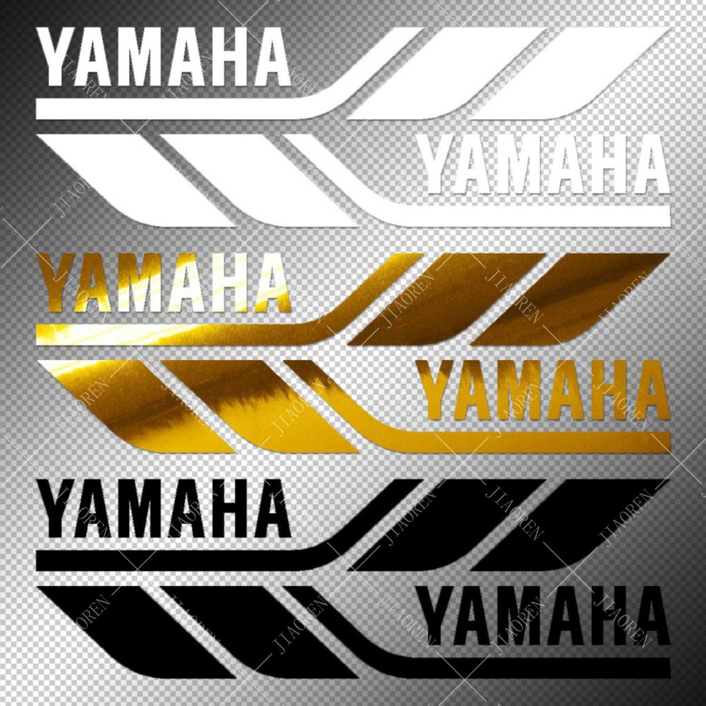 Jual STIKER CUSTOM TANGKI MOTOR Yamaha Sticker Logo Motorcycle Tank ...