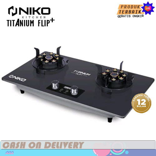 Jual NIKO KOMPOR GAS TANAM 2 TUNGKU LIPAT TIMER DIGITAL TITANIUM FLIP ...