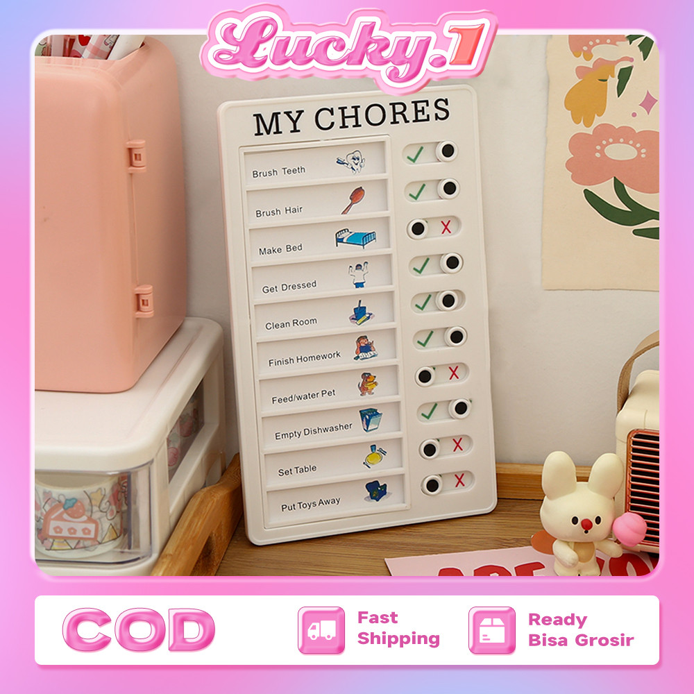 Jual Papan Daily To Do List Jadwal Belajar Papan Jadwal Belajar Papan ...
