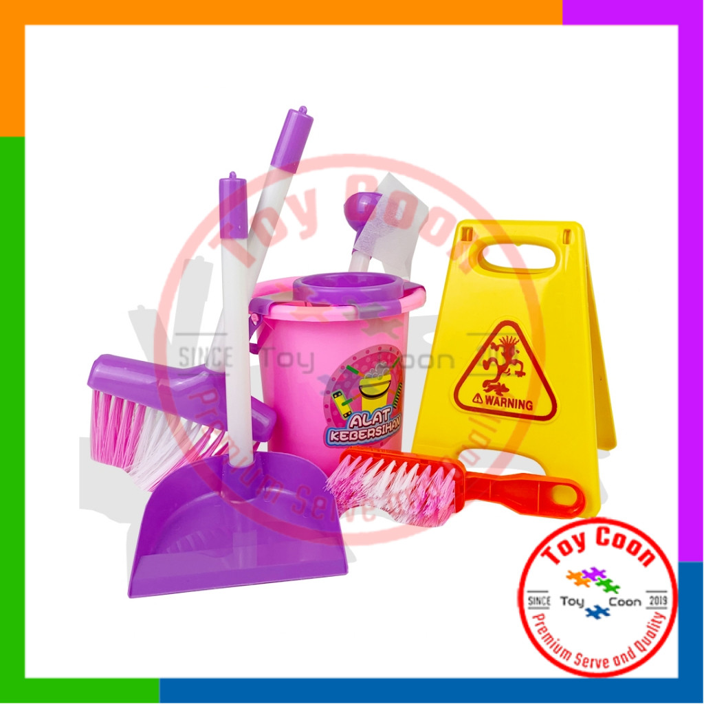 Jual TCS Mainan Edukasi Alat Kebersihan Ember MC01 / Mainan Alat ...