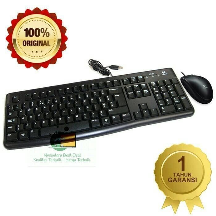 Jual Paket Logitech Keyboard K120 + Mouse Logitech B100 (USB) | Shopee ...