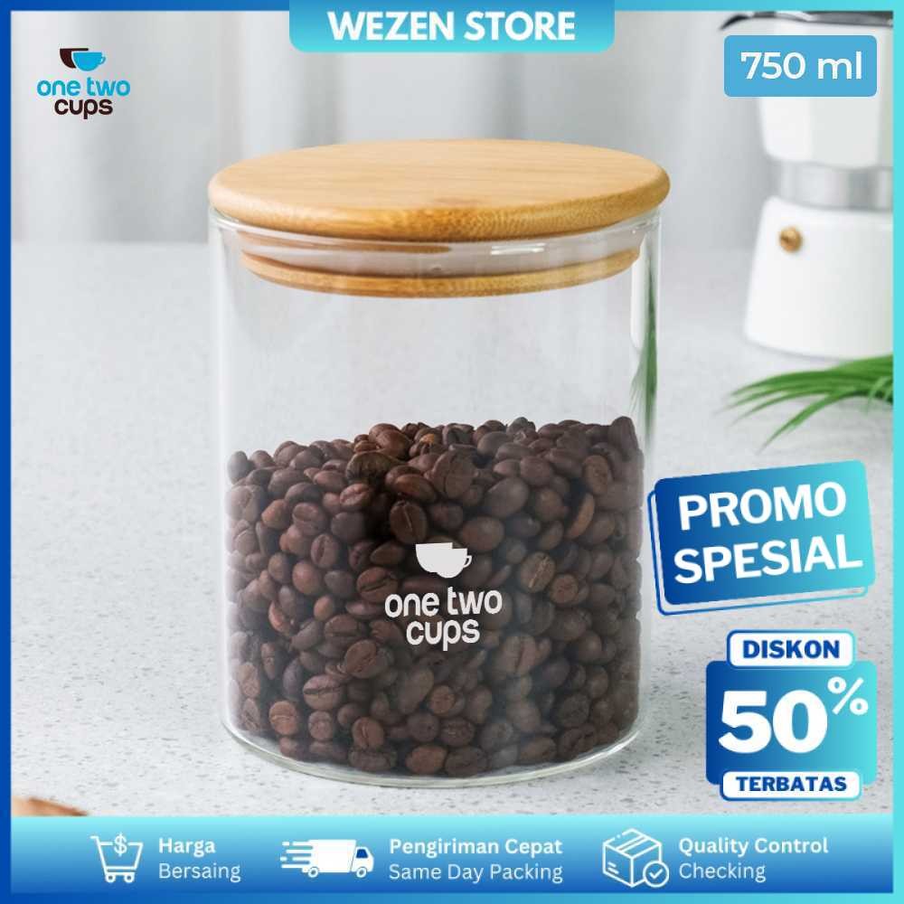 Jual Toples Kaca Kotak Bening Penyimpanan Kontainer Makanan Snack Kedap ...