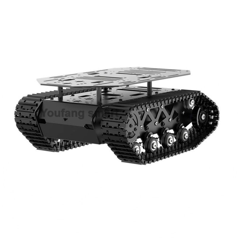 Jual 10KG Load RC Tank Chassis with 12V Encoder Motor Strong Shock ...