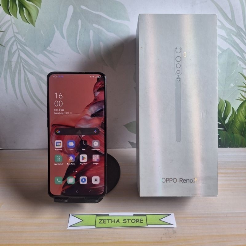 Jual Oppo Reno 2 Ram 8/256 GB FULLSET Second Original Mulus | Shopee ...