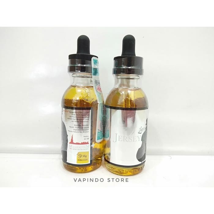 Jual 9MG MANHATTAN JERSEY 60ML TOBACCO CAPPUCINO PREMIUM E LIQUID VAPE ...