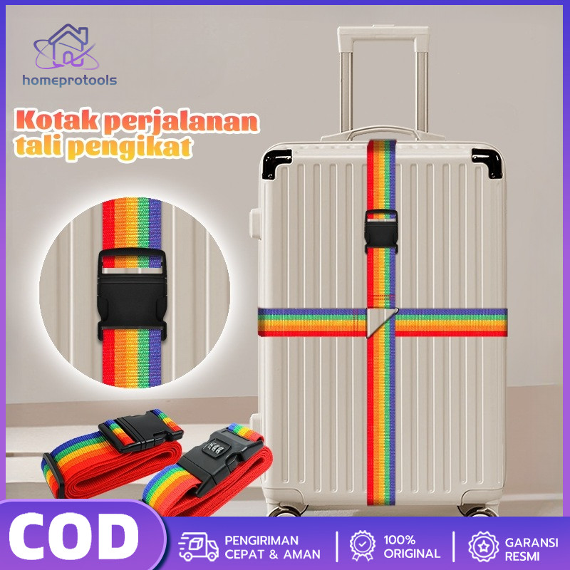 Jual 2M Luggage Cross Straps Belt Koper Tali Koper Bagasi Tali Pengaman ...