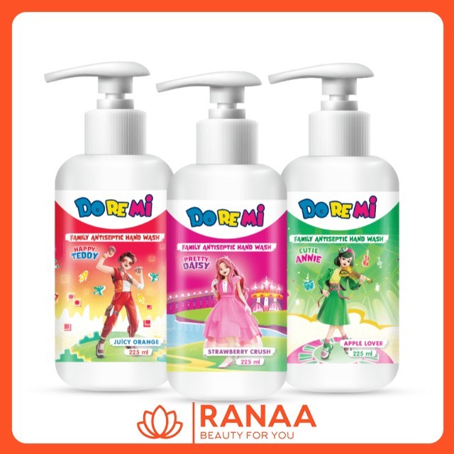 Jual DOREMI KIDS FAMILY ANTISEPTIC HAND WASH PRETTY DAISY 225ML ...