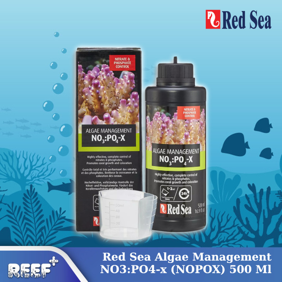 Jual Red Sea NO3:PO4-x ( NOPOX ) - Algae Management 500 Ml | Shopee Indonesia