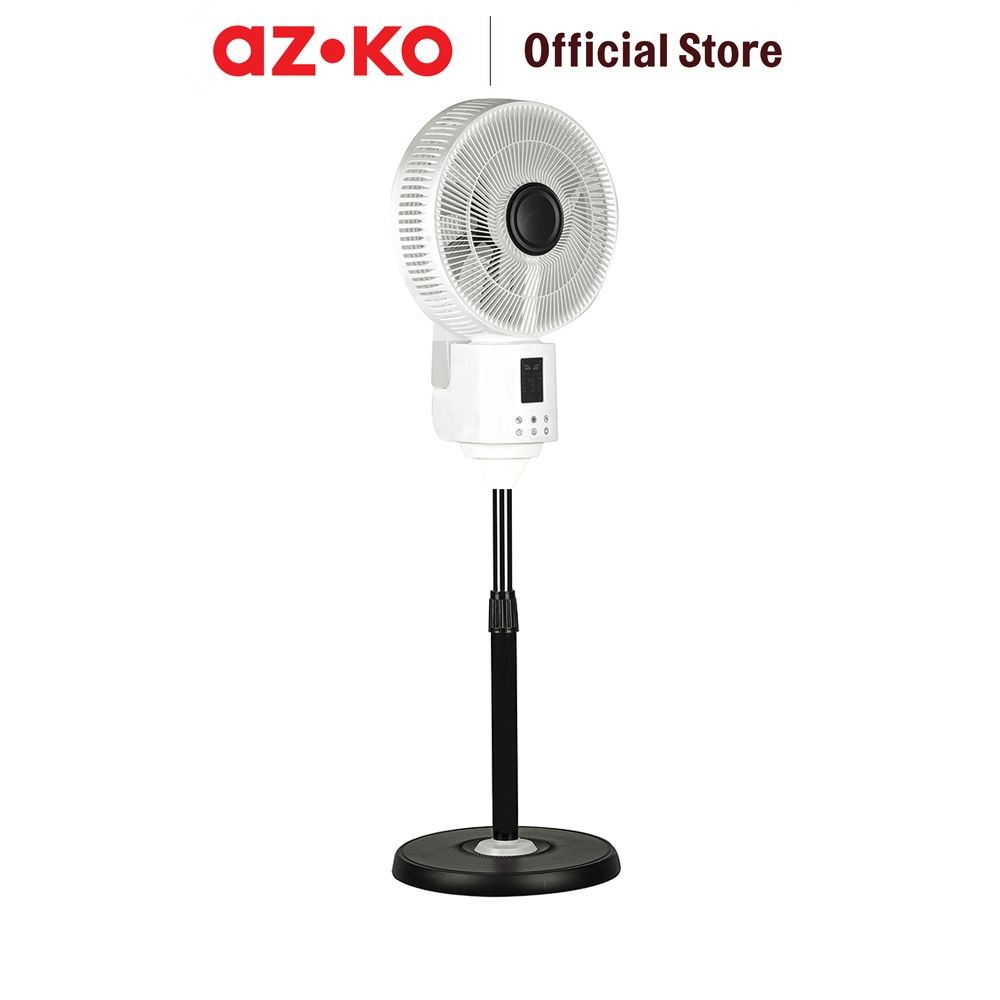 Jual AZKO Krisbow 16 inci Kipas Angin Lantai Uap Dengan Remot 75 watt ...