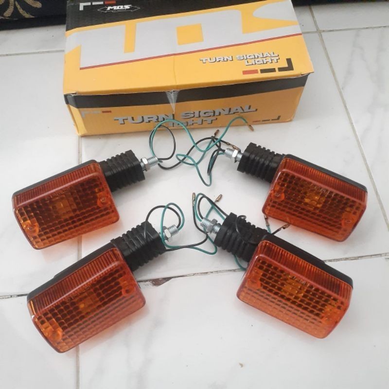 Jual sen sein lampu reting gl 100 c700 Honda win 100 import isi 4 biji ...