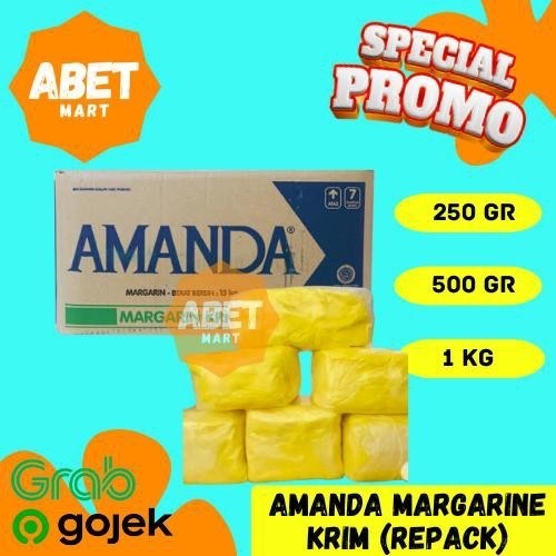 Jual Margarin Krim Amanda Repack 250Gr 500Gr 1Kg - 250 500 Gr 1 Kg ...