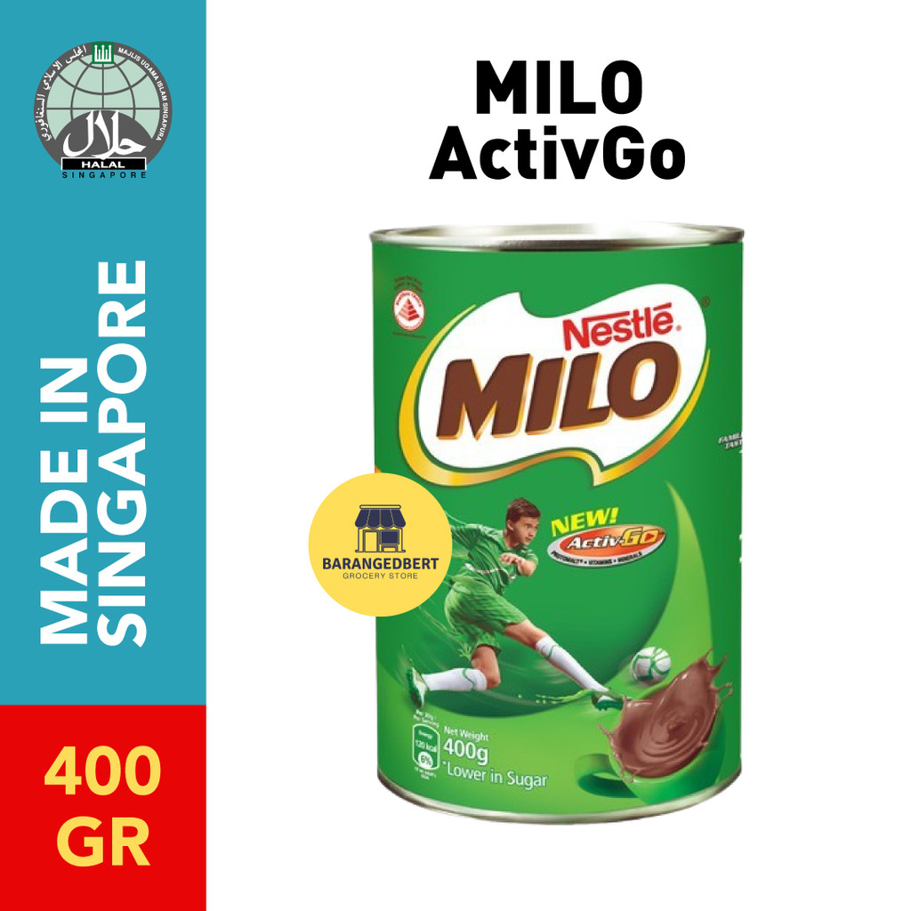 Jual MILO 400gr / 3IN1 Susu Bubuk Kaleng SGP / Singapore [HALAL ...