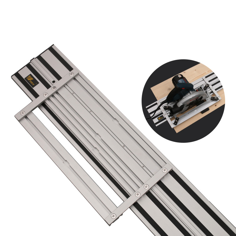 Jual 1400mm Electric Circular Saw Track Double Layer Guide Rail and ...