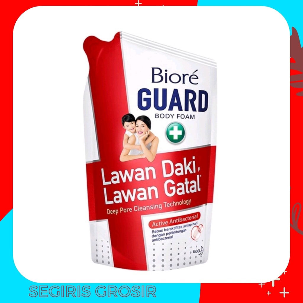 Jual Kao Biore Guard Body Foam Antibacterial Sabun mandi 400 mL | Shopee Indonesia