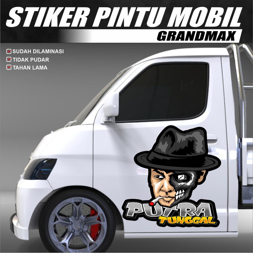Jual VARIASI STICKER PINTU PICK UP GRANMAX / DECAL STIKER PINTU MOBIL ...