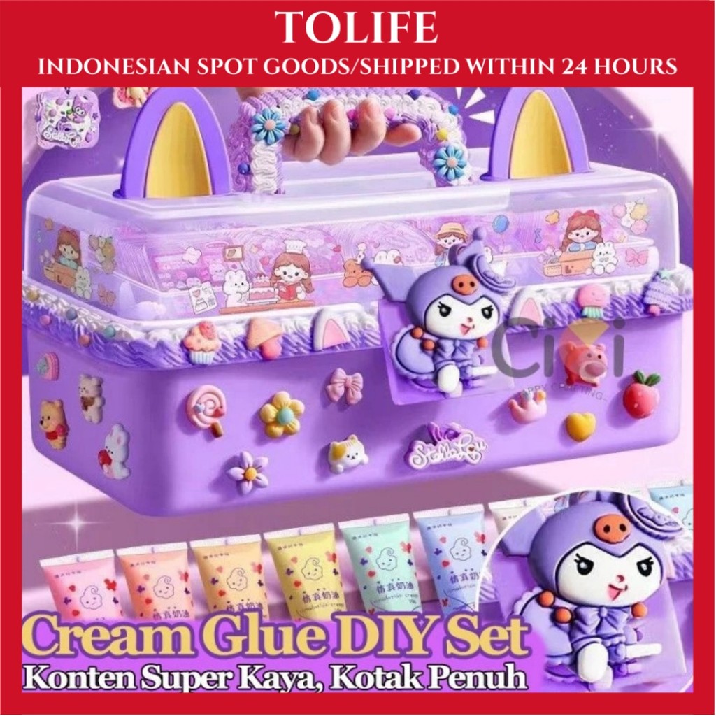Jual 【Ready Stock】Set DIY Gantungan Kunci Diy Deco Cream Set DIY ...