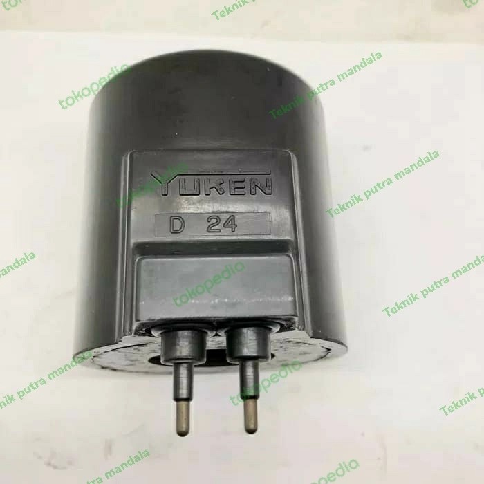 Jual Coil yuken 24volt utk solenoid Valve Yuken Model DSG-03 DC24V ...