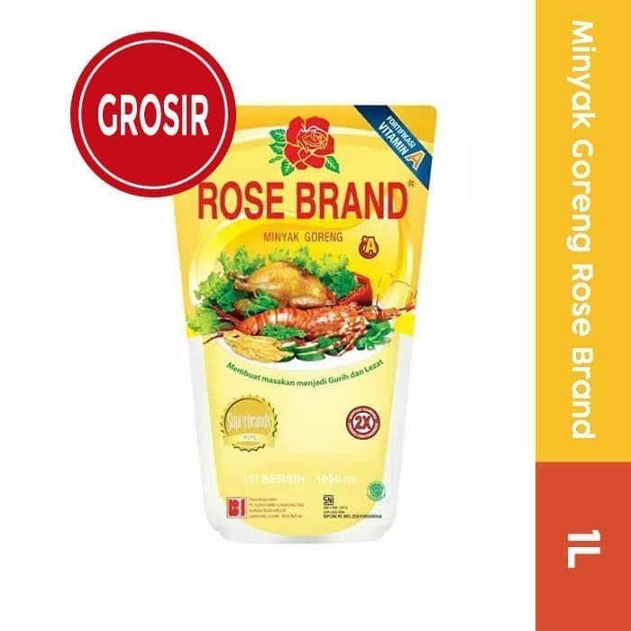 Jual Rose Brand Minyak Goreng 1L 1 Karton Grosir | Shopee Indonesia