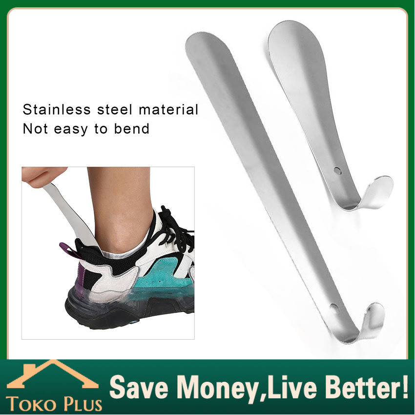 Jual Alat bantu pakai sepatu Panjang 42CM 16CM Stainless Steel Anti ...