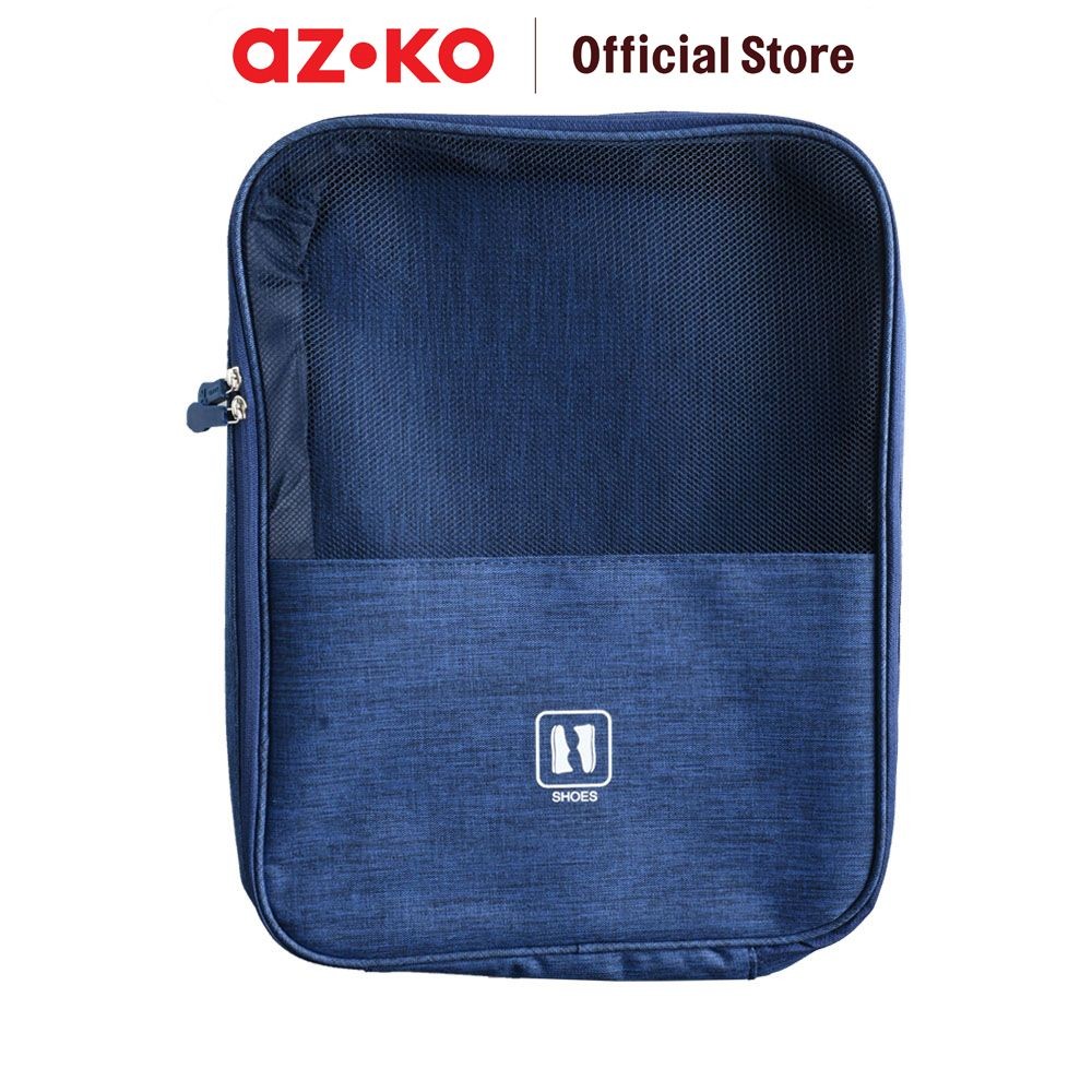Jual AZKO Passport Tas Organizer Sepatu Dengan Trolley Strap - Biru ...