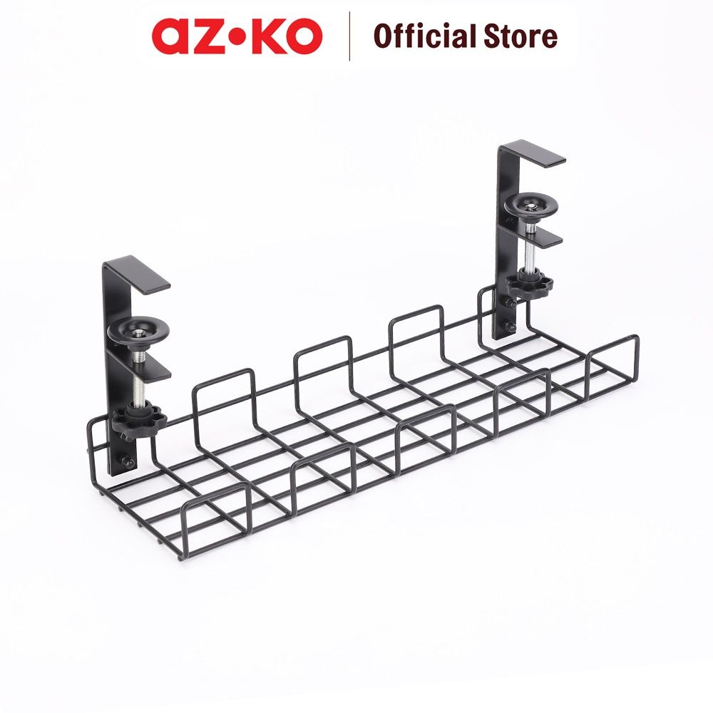 Jual AZKO Krisbow Organizer Kabel Bawah Meja 01 - Hitam Cable Storage ...