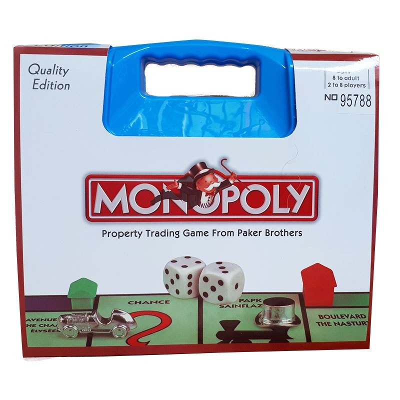 Jual AR46GT Board game Mainan Monopoly BOARD GAME KELUARGA MONOPOLI 50 ...