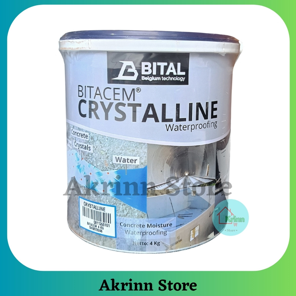 Jual Bitacem Crystalline 4 Kg - Mengatasi Tembok Lembab Dari Dalam ...