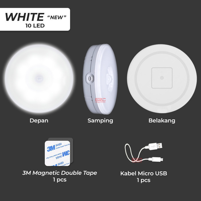 Jual Best Seller Lampu Darurat Sensor Gerak Lampu Tangga Lemari Dapur ...