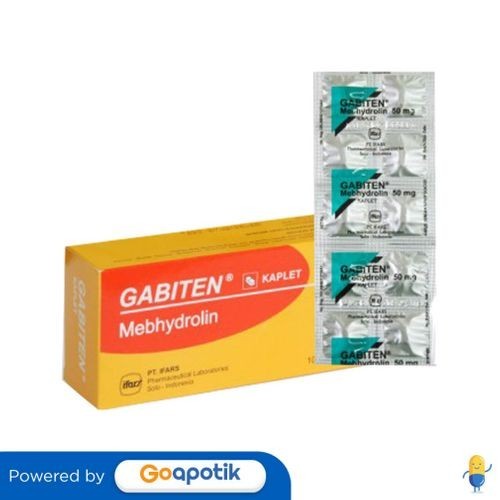 Jual Gabiten 50 Mg Box 100 Kaplet | Shopee Indonesia