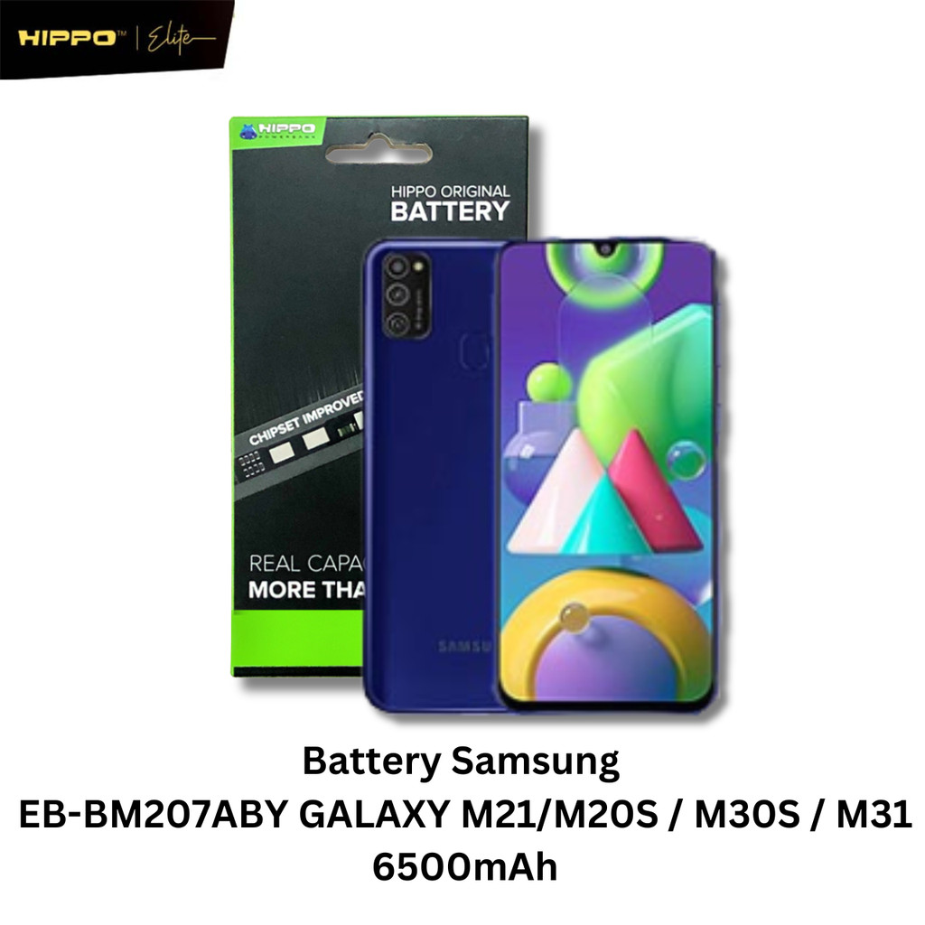 Jual Hippo Baterai SAMSUNG EB-BM207ABY GALAXY M21 / M20S / M30S / M31 ...