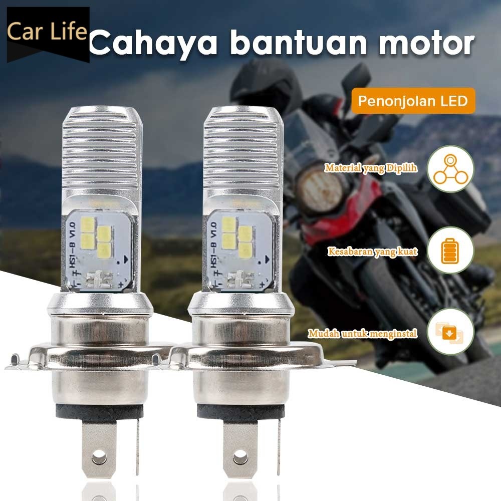 Jual Lampu depan led motor bebek / matic / grand / h6 / h4 / hs1 / laki osram t19 / hs1 original ...