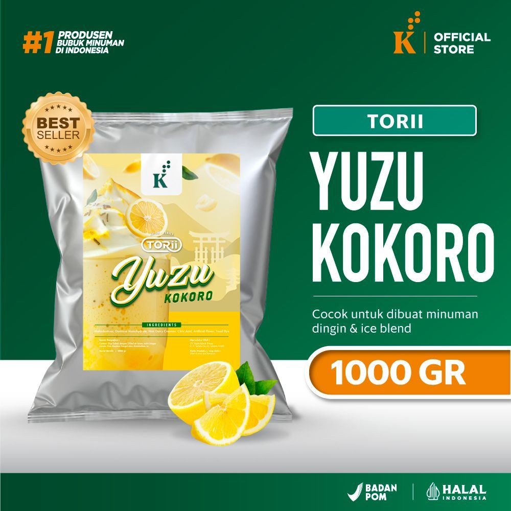 Jual Bubuk Minuman "Yuzu" TORII JAPAN SERIES 1000gr Powder Drink ...