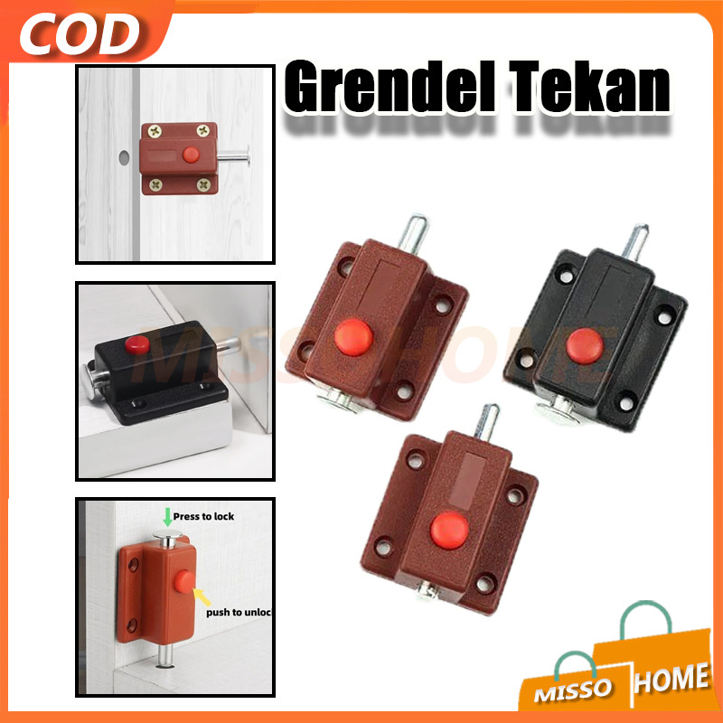 Jual 5 PCS Grendel Tekan grendel Pencet Otomatis/Grendel Pencet/Grendel ...